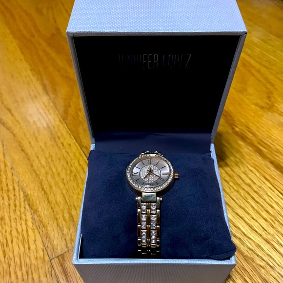 Jennifer Lopez | Accessories | Jlo Rose Gold Stainless Steel ...